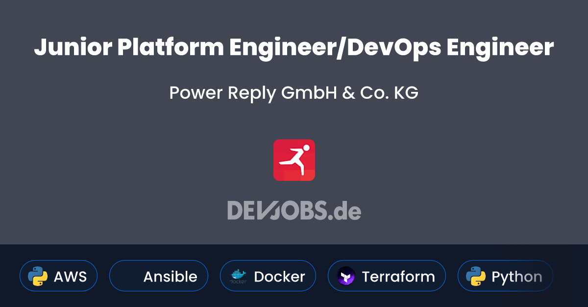 Junior Platform Engineer/DevOps Engineer bei Power Reply GmbH & Co. KG ...
